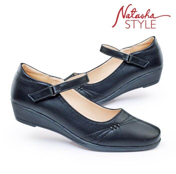 Natasha Ladies Shoes Efimira 1"Heel Man-made Leather PVC NLS | Lazada PH