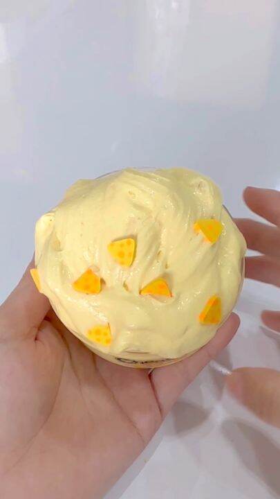 CHEESE SLIME สไลม์ชีส (เนื้อดิน) | Lazada.co.th