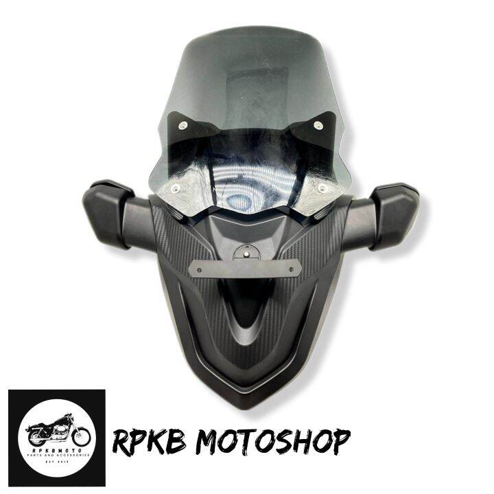 Nmax V2 and V2.1&V3 Yconnect Voltron Mask with Sidemirror | Lazada PH