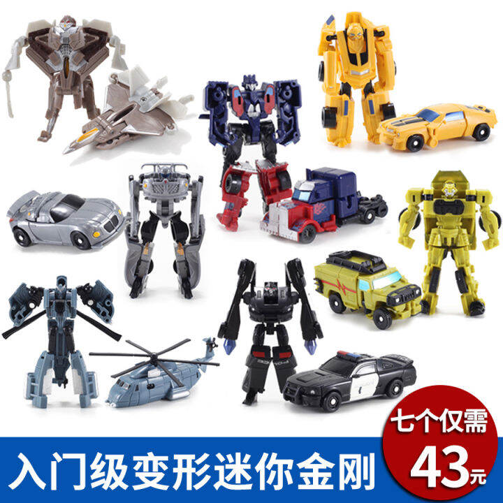 Deformation Toy Mini Transformers Bumblebee Car Robot Full Set Model ...