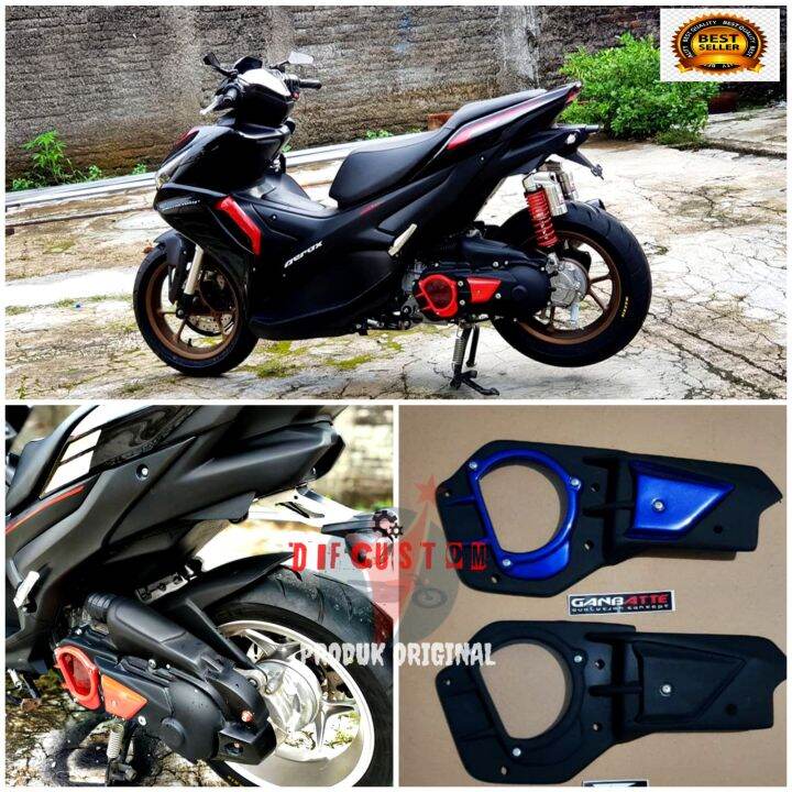 Cover CVT custom and Air filter NEW aerox 155/NVX v2/Aerox 155 v2 Aerox ...