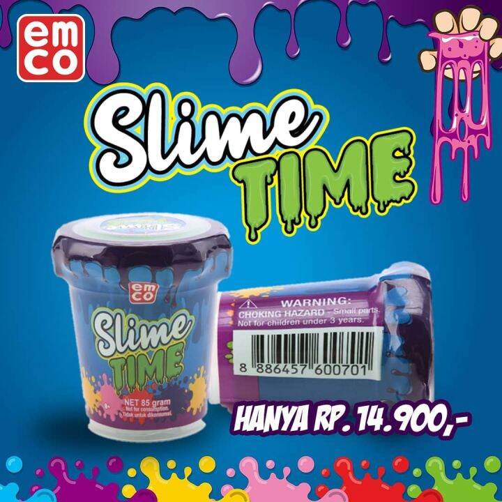 Slime Time Mainan Slime Original dan SNI | Lazada Indonesia