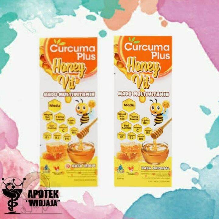 curcuma plus honey vit jeruk original multivitamin vitamin anak madu ...