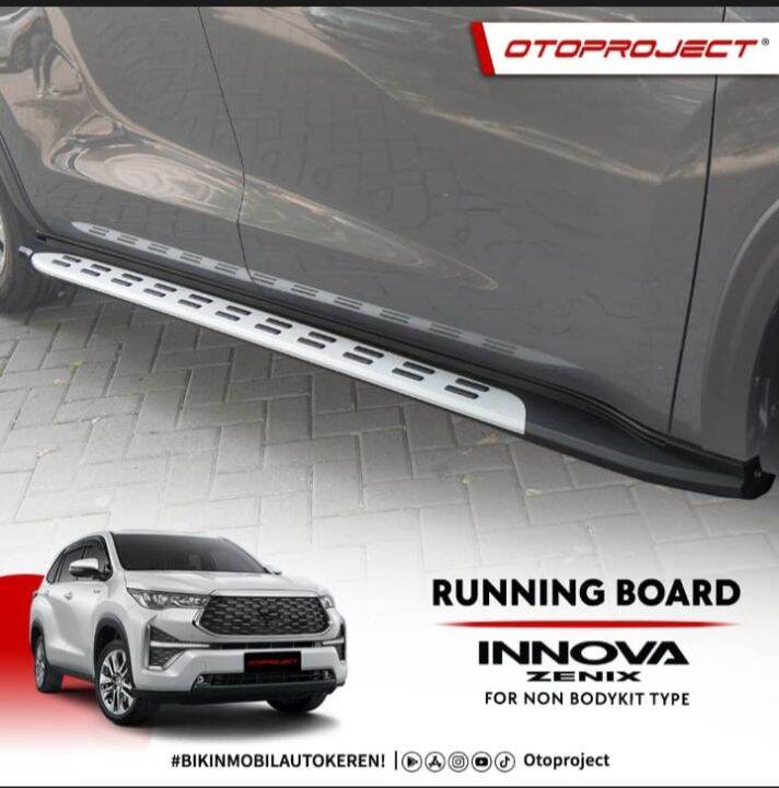 Footstep / Foot Step Running Board Otoproject Innova Zenix | Lazada ...