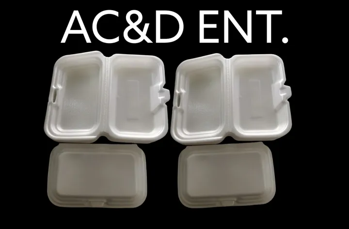 CALYPSO spaghetti styro Boxes (JR, REGULAR -2 division) 100pcs | Lazada PH