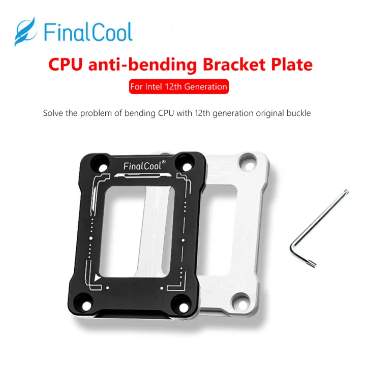 FinalCool CPU Bending Correction Fixing Buckle สำหรับ LGA1700-BCF Intel ...