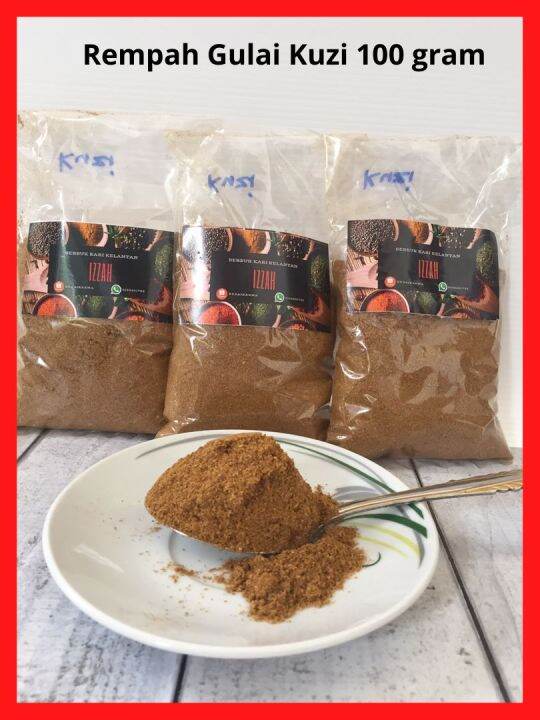 Rempah Gulai Asli Selising Kelantan Rempah Kuzi | Lazada