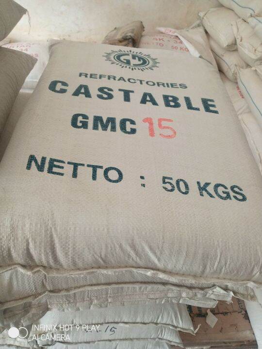SEMEN API CASTABLE GMC15, harga jual eceran Per 1 kg, Semen khusus ...
