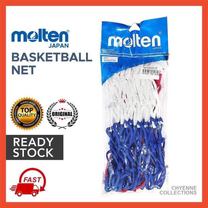 Original Japan Molten Basketball Nets (Tri Colours) 12 Loops • GTO ...