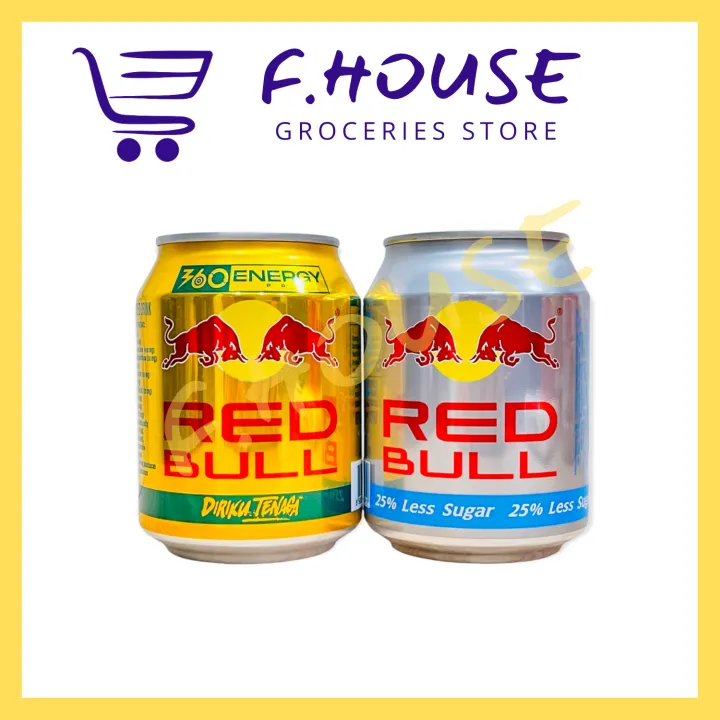 Red Bull Gold / Silver Can (250ml) | Lazada