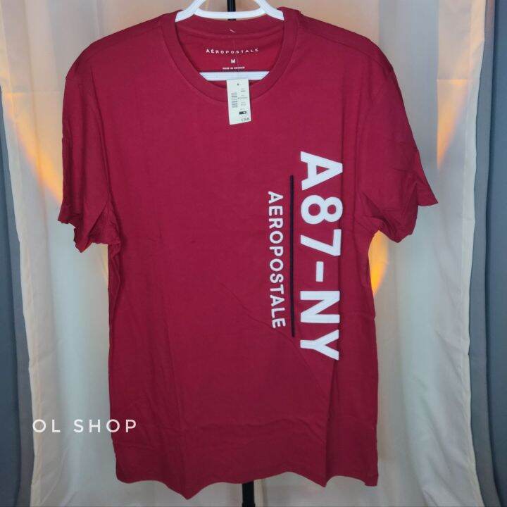Vertical A87 NY Appliqué Graphic Tee by Aeropostale from USA 🇺🇸 | Lazada PH