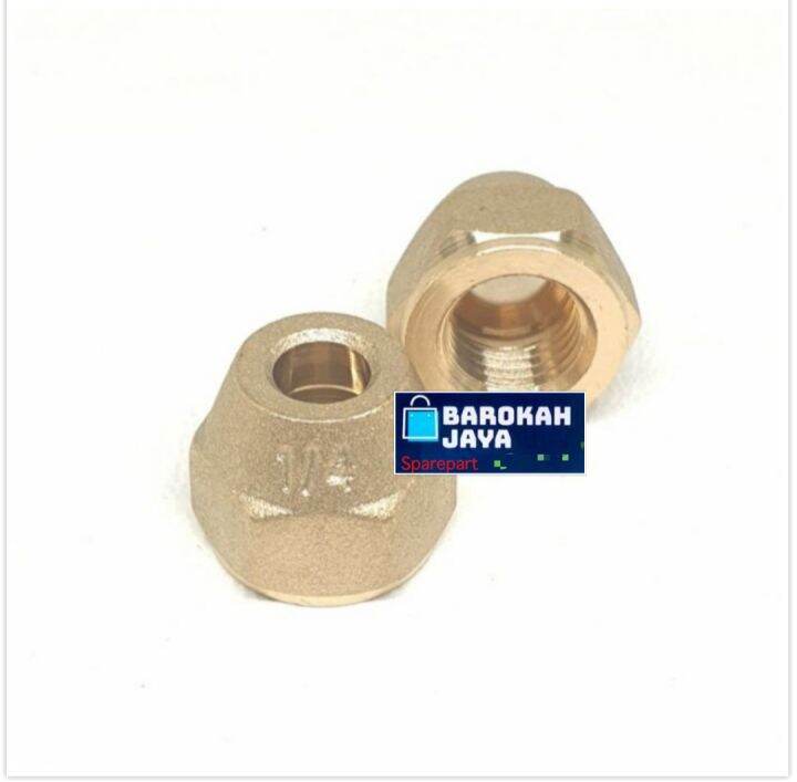 Nut Nepel AC 1/4 Kuningan/Mur Neple/Niple Pipa AC | Lazada Indonesia