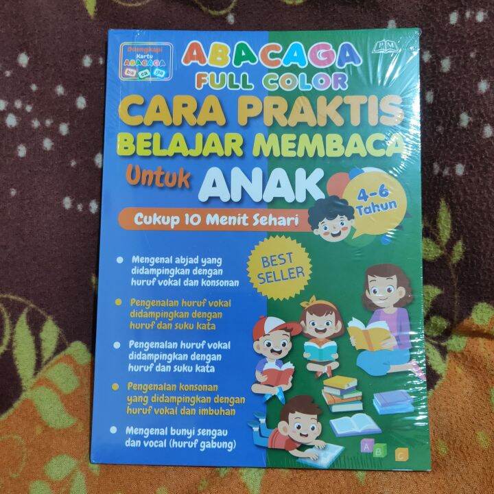 BUKU ABACAGA - CARA PRAKTIS BELAJAR MEMBACA UNTUK ANAK 4 - 6 TAHUN ...