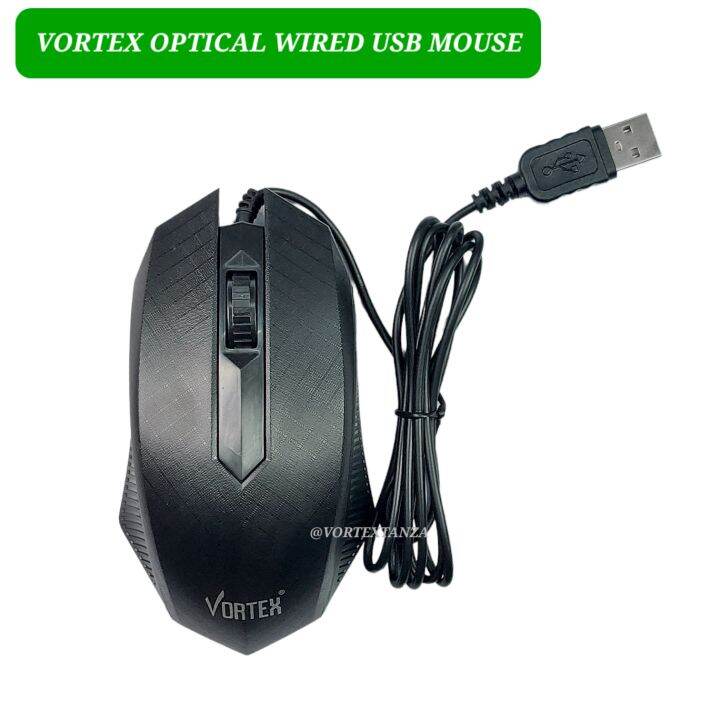 VORTEX WIRED OPTICAL MOUSE V-68 | Lazada PH