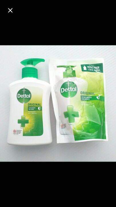 Dettol detol sabun cuci tangan handwash hand soap PILIH botol 245gr ...