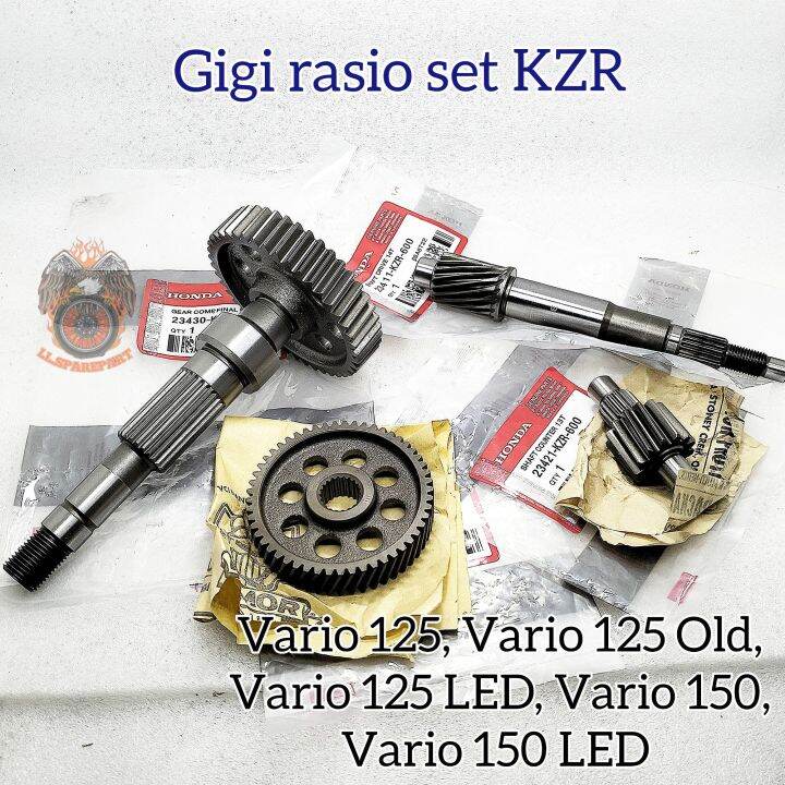 Gear Rasio ori Set KZR Gigi Rasio Assy kualitas asli Original Honda ...