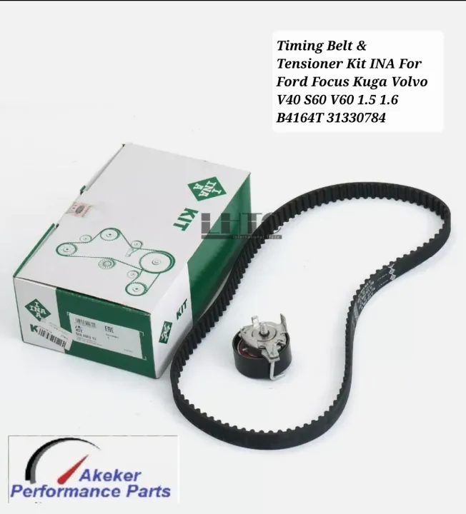 Timing Belt & Tensioner Kit INA For Ford Focus Kuga Volvo V40 S60 V60 1 ...
