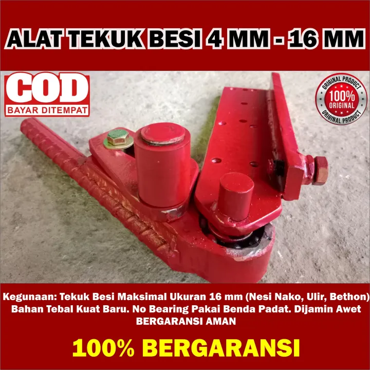 ALAT TEKUK BESI BETON Tekuk Besi Penekuk Besi Pembengkok Besi Bending ...
