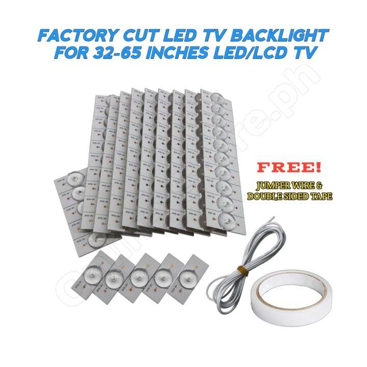 Universal 3V & 6V Aluminum Substrate LED Lamp Beads LCD TV Backlight ...