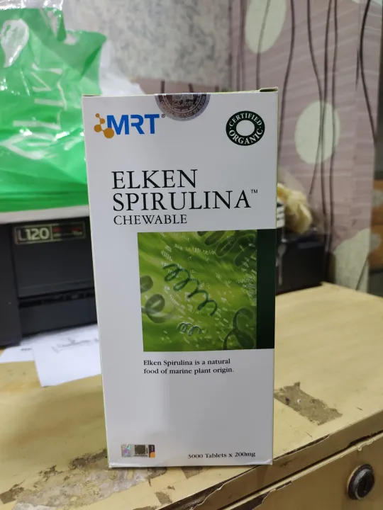 ELKEN SPIRULINA ISI 3000 | Lazada Indonesia