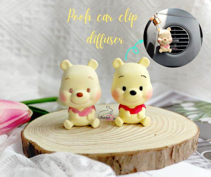 Winnie the Pooh car clip diffuser/handmade | Lazada