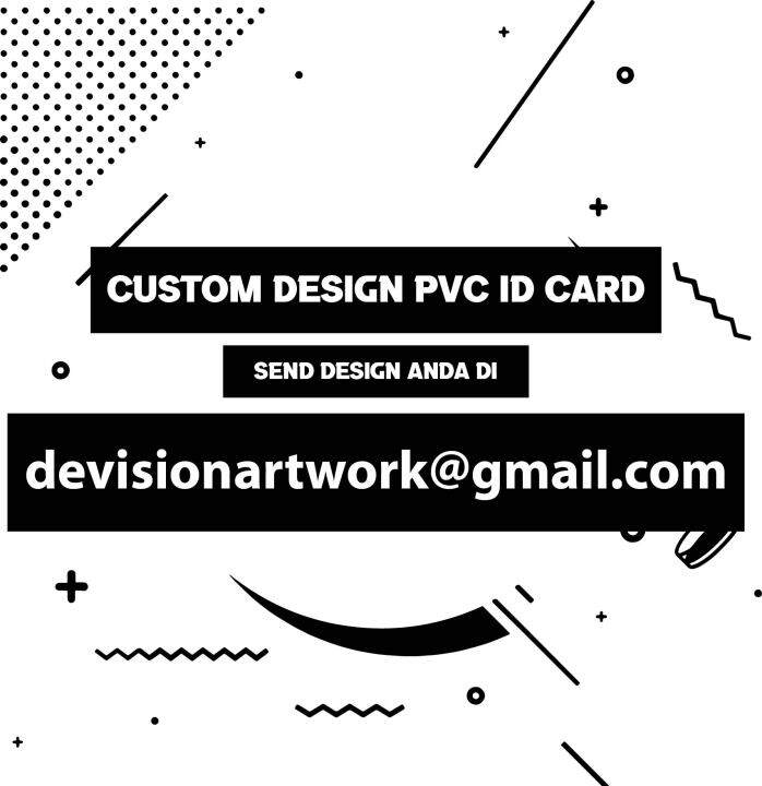 Print Pvc Id card | kad pelajar | TIADA MINIMUM ORDER |FULL COLORS ...