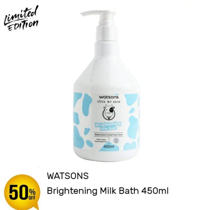Watsons(brightening milk bath 450 ml) | Lazada PH