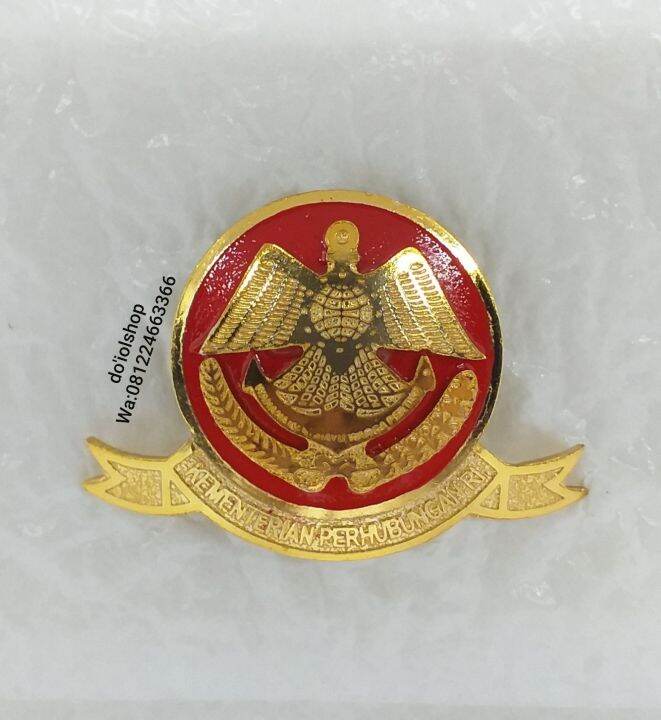 pin kemenhub/pin kementrian perhubungan/bros timbul kemenhub / pin ...