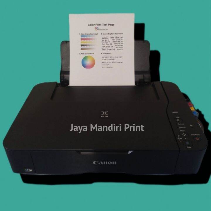 Printer Canon Mp237 Scan Fotocopy A4 Modif Infus Siap Pakai | Lazada ...
