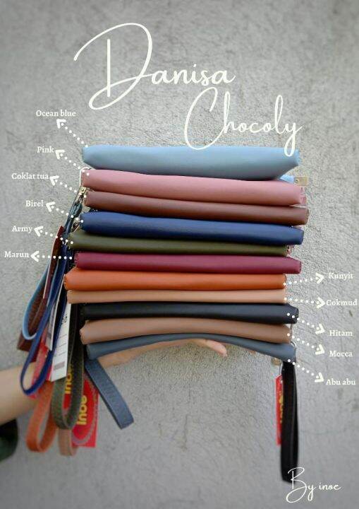 Dompet Danisa | Danisa Pouch By Inoe Material Chocoly Bukan Kulit ...