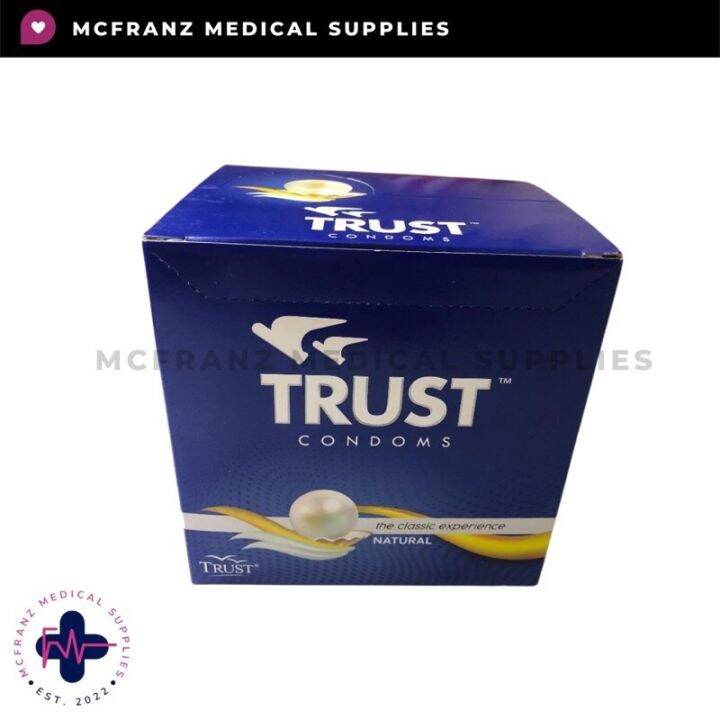 Trust Condom Natural per Pack (3pcs) | Lazada PH