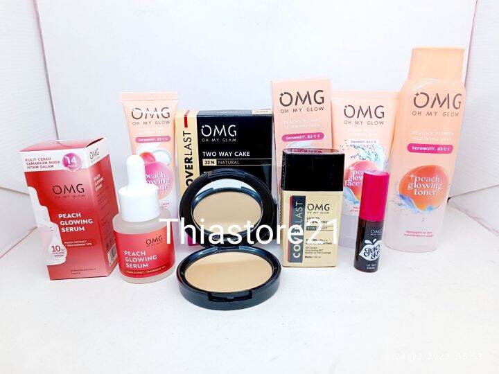 OMG oh My Glow Paket Lengkap Super Glow Kit / OMG Skincare Glow Paket Semua Jenis Kulit/ OMG ...