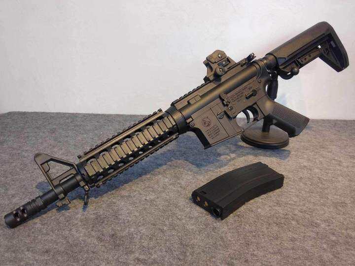 GBR M4 V2 Upgraded 291 Fps - Metal Gears M90 Spring Blowback Electric ...