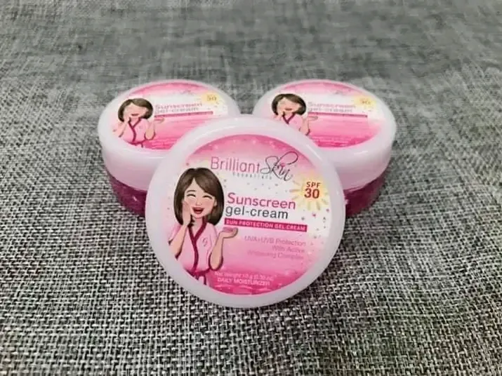 Brilliant Skin Sunscreen Gel Cream / Brilliant Sunblock 10g OR 13GRMAS ...