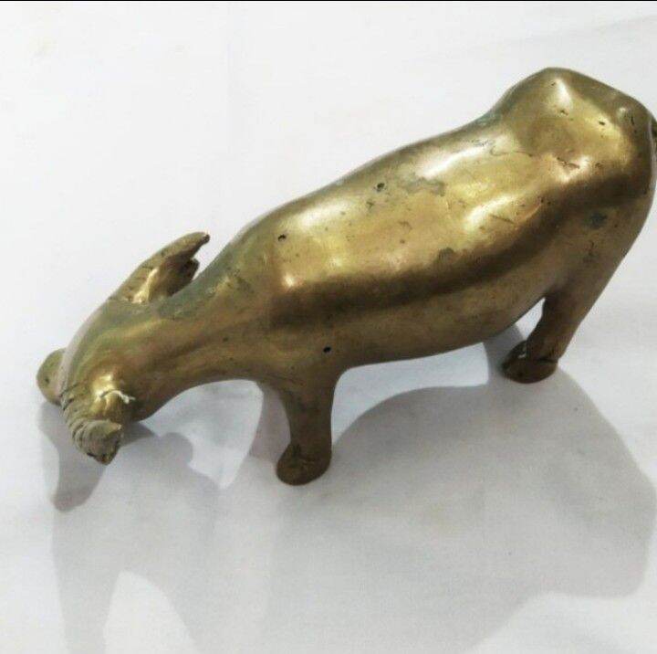 Patung Kerbau Model Kuno Kuningan Asli | Lazada Indonesia