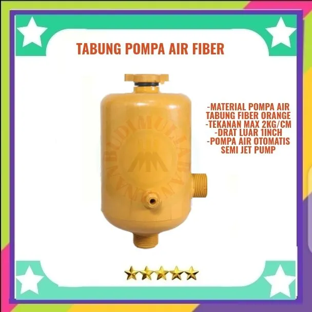 TANGKI TABUNG POMPA AIR DORONG SANYO BAHAN FIBER TEBAL KUAT TOREN ...