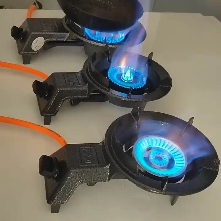 Thickened Cast Iron Gas Stove Heavy Duty Gas Stove Single Burner Low ...