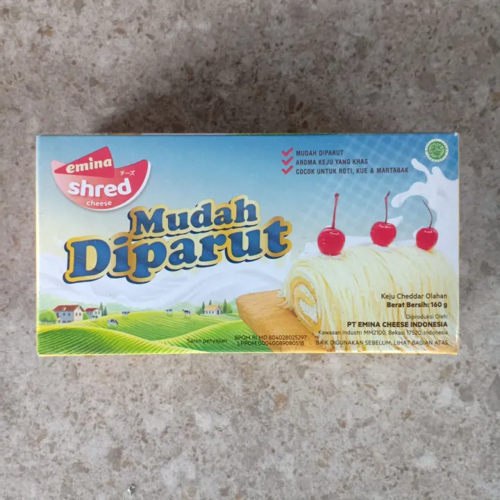 Emina Block Cheese Shred 160 gram aab | Lazada Indonesia