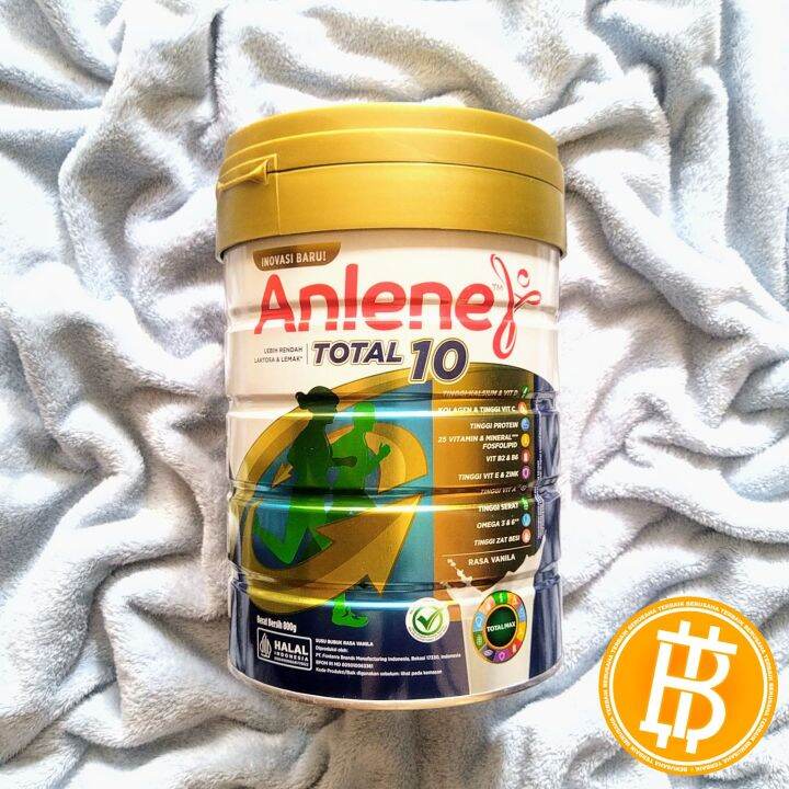 Anlene Total 10 Susu Bubuk Dewasa Vanila 800gr | Lazada Indonesia