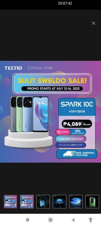 techno | Lazada PH: Buy sell online Smartphones with cheap price ...