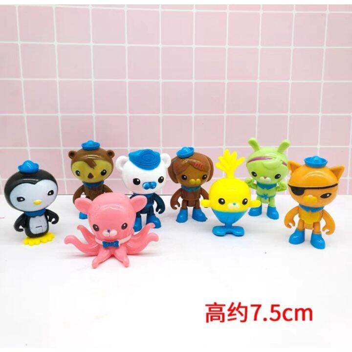 Octonauts Figure Toy Barnacles Peso Shellington Dashi Tweak Doll | Lazada