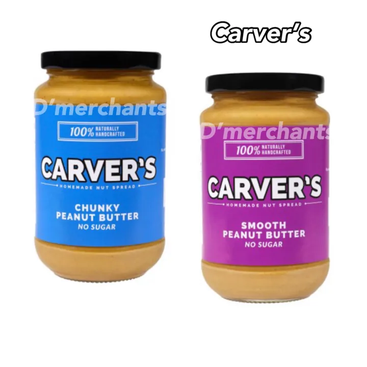 Carver’s Homemade chunky and Smooth peanut butter with 100% real ...