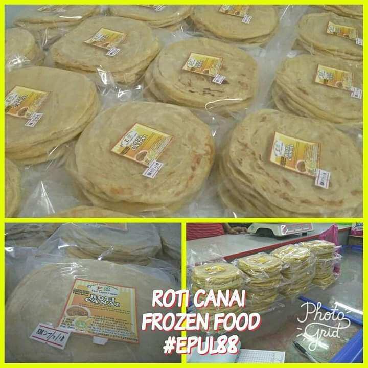 ROTI CANAI EPUL88 FROZEN FOOD (10pack) | Lazada