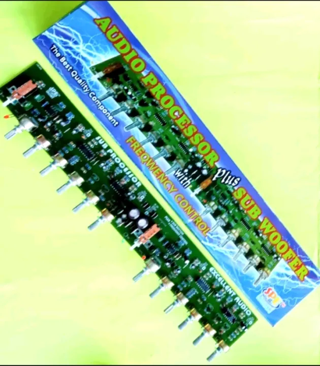 Kit Audio Processor Plus Sub Woofer With Freqwency Control | Lazada Indonesia