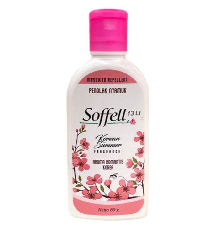 Soffell Anti Nyamuk Korean Summer Botol 60 g | Lazada Indonesia