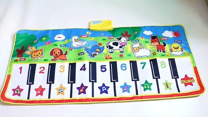TA Educational Piano Toys for Kids Learning Pad with Fun Music and ...