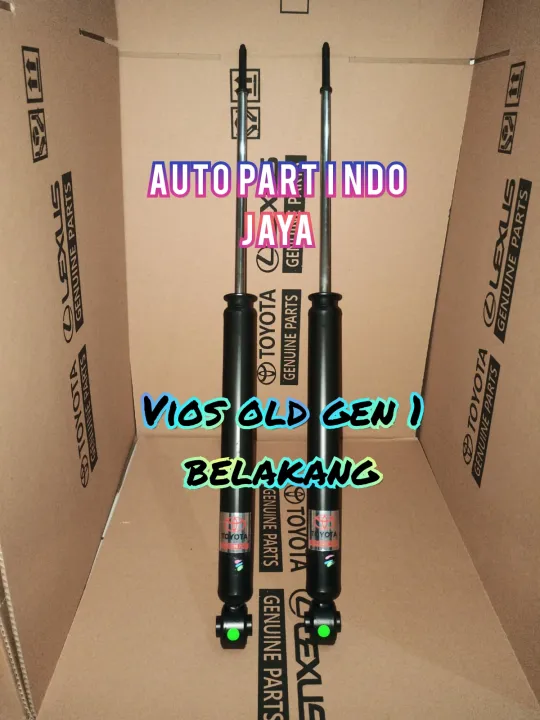 shockbreaker shock absorber toyota vios old gen 1 belakang original | Lazada Indonesia