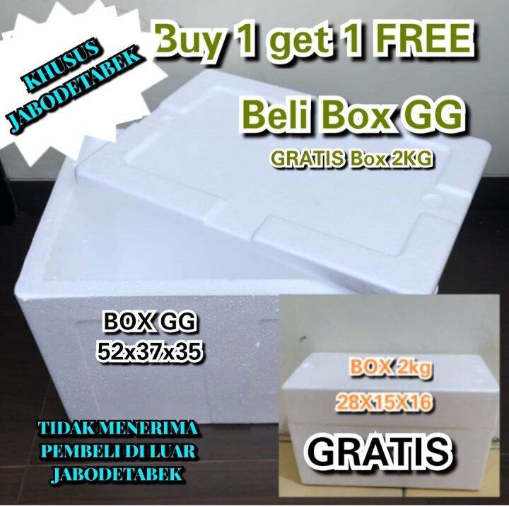 Beli 1 gratis 1 (Box Gg gratis box 2kg) box pendingin/box ice/box ice ...