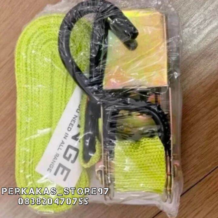 Tali sabuk pengikat barang cargo webbing track belt 25mm × 5 meter ...