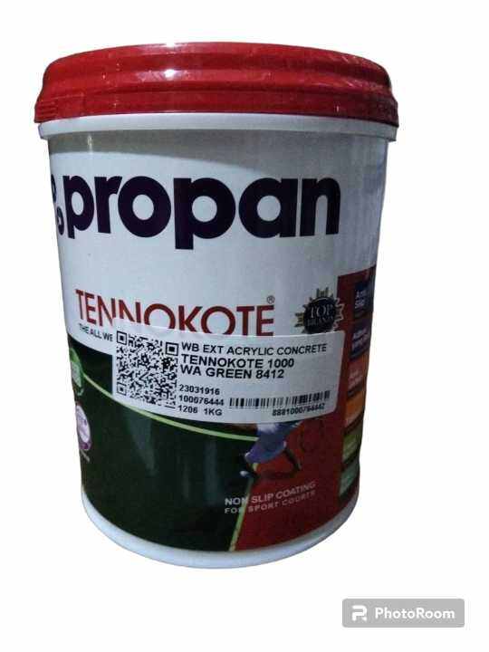 cat propan tennokote green cocok buat cat lapangan-taman bermain-tembok ...